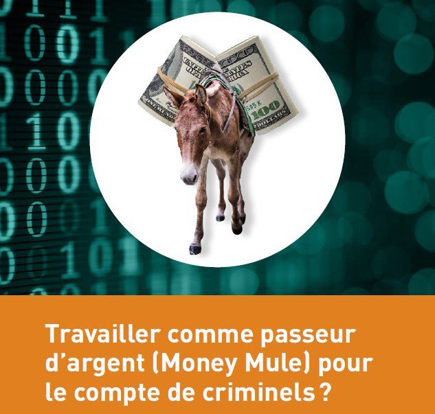 Prévention Suisse de la Criminalité - Money Mule - Police Region Morges